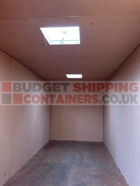 Shipping Containers with Skylights