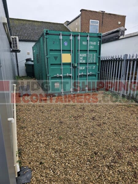 Delivering a Shipping Container to Bristol with Limited Access