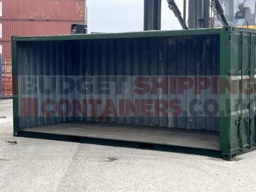 Open Sided 20ft Shipping Container for Pallet Storage, Chester