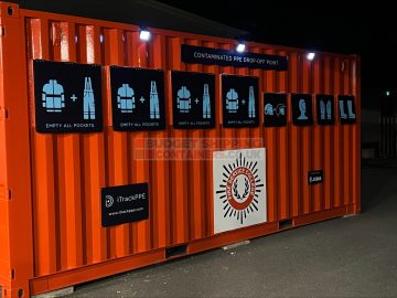 PPE Storage Container For Fire Service College