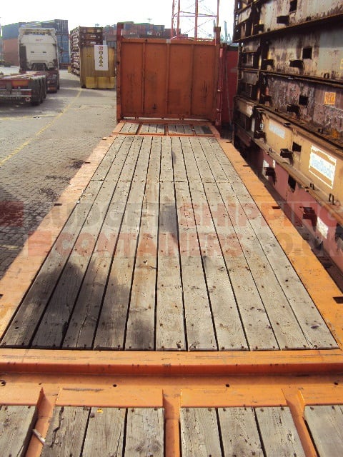 40ft Flat Rack Shipping Containers (Used)