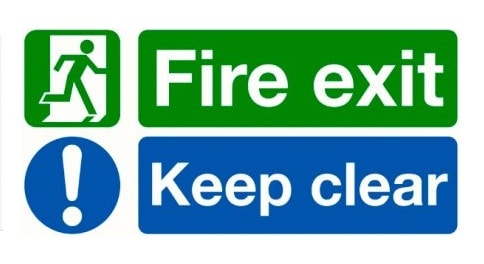 Heavy Duty Shipping Container Fire Exit Door